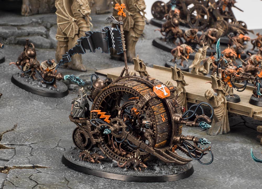 Warhammer - March of Chaos: Clans Skryre Skaven, by Dan Harde