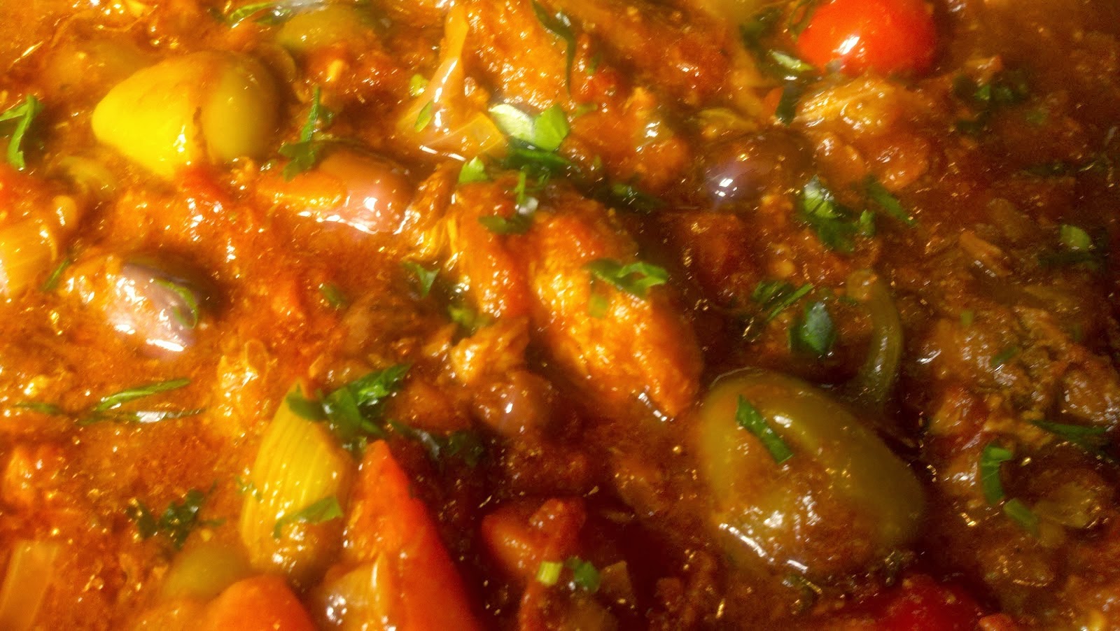 Delessio's Menu Blog: Mediterranean Pork Stew with olives, cherry ...