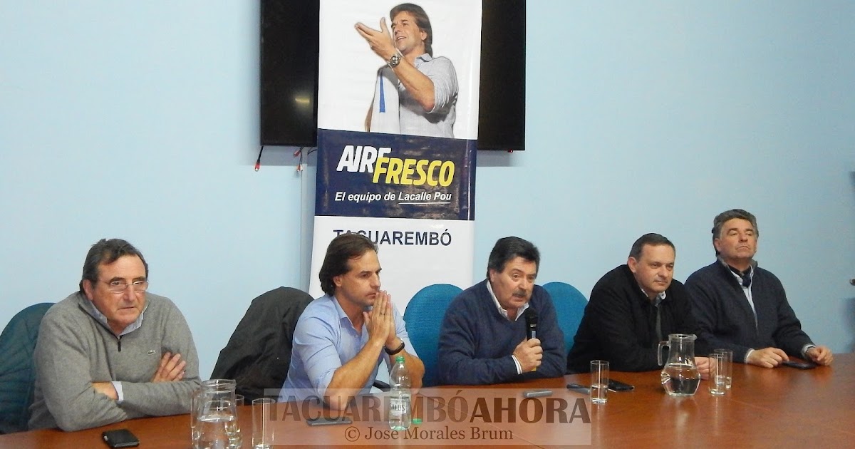 Tacuarembó Ahora: Julio Cardozo se incorporó al sector que lidera Luis ...