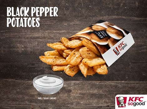 My Life Is A Smile: ProduktCheck #1 Black Pepper Potatoes von KFC