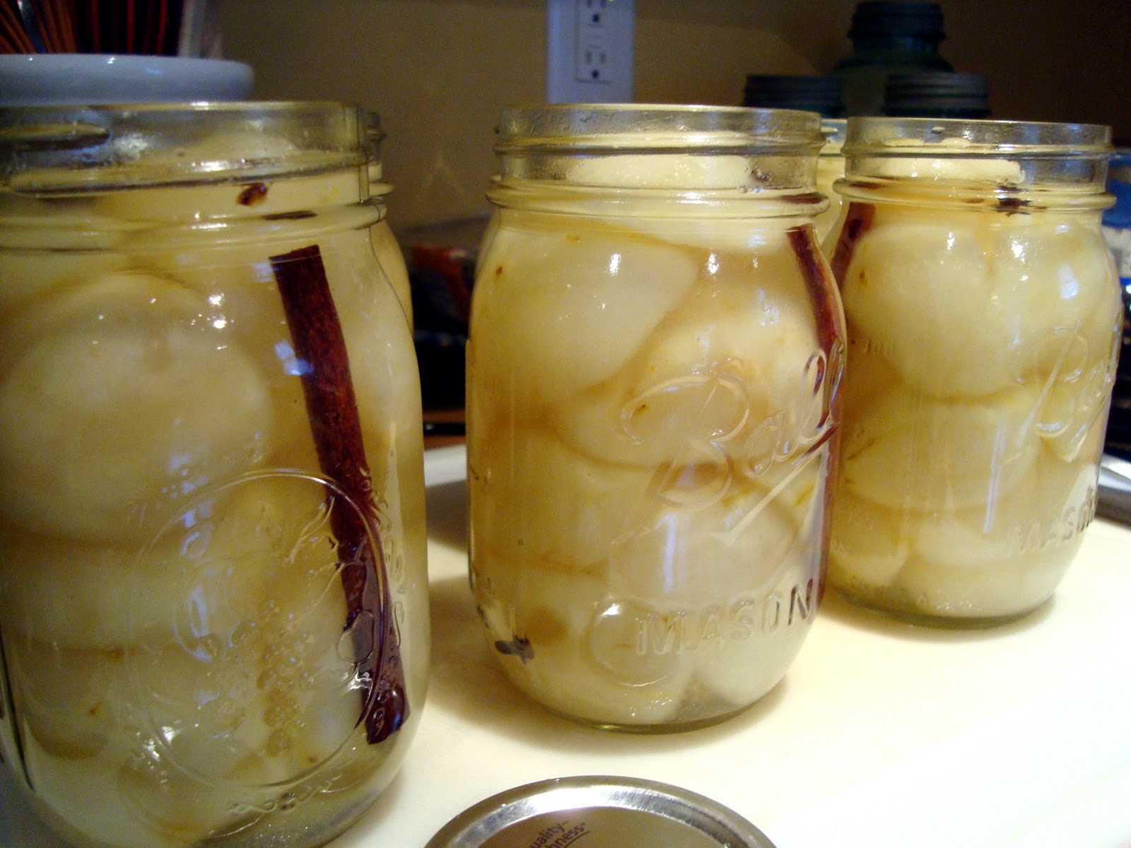 Headspace: Spiced Pickled Pears