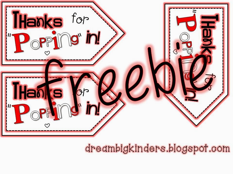 Dream Big Kinders: Parent Volunteer Gifts