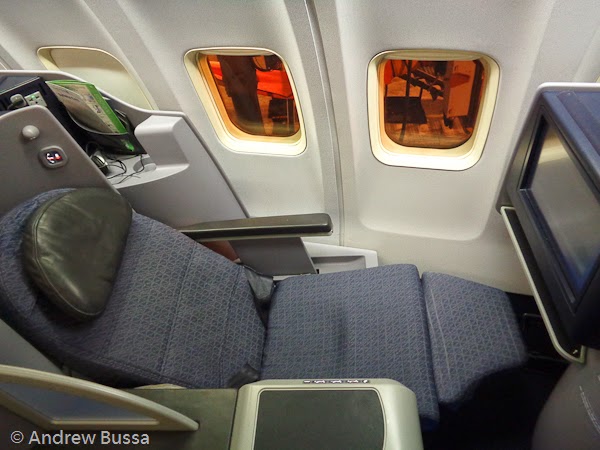 United Airlines First Class 757 200