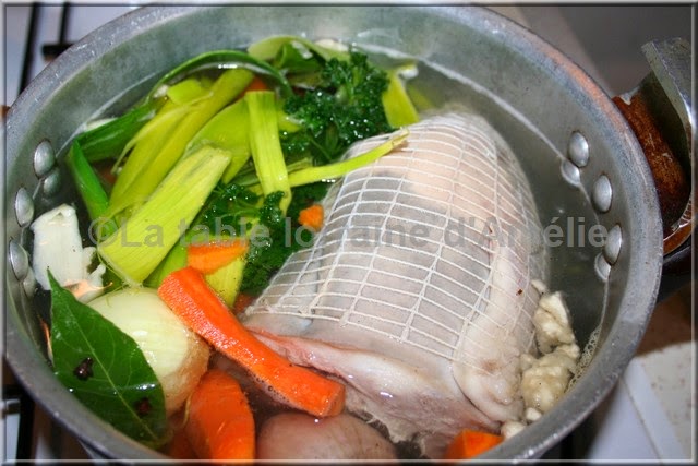 LA TABLE LORRAINE D'AMELIE: TÊTE DE VEAU, SAUCE RAVIGOTE