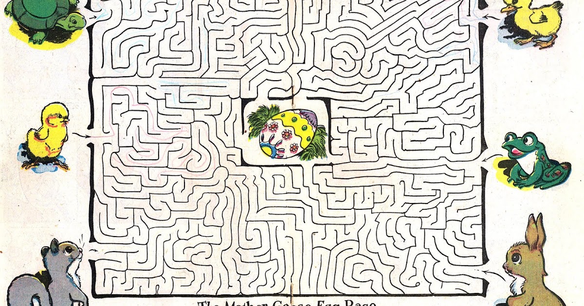 Easter maze