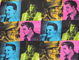 Gefilte Quilt: Elvis and Other Real People on Quilt Fabric