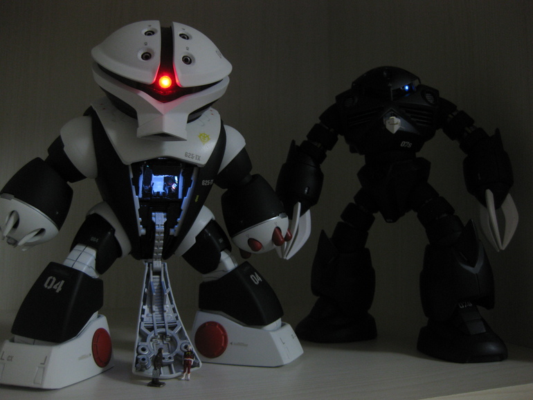 GUNDAM GUY: MG 1/100 MSM-04 Acguy - Customized Build w/ LEDs