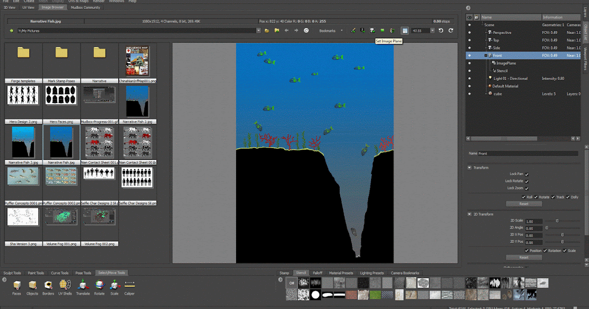 Mark Stamp - Digital Design: Mudbox Workshop: Images