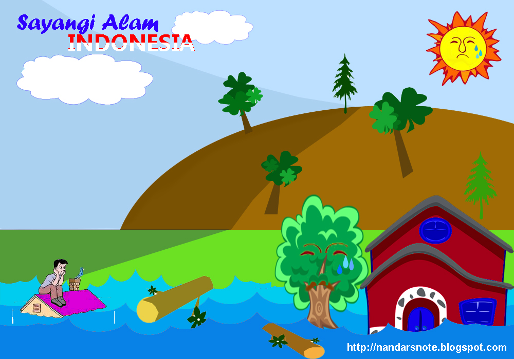Notes Of Nandar: Contoh Mading Tentang Alam