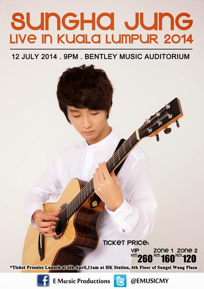 SUNGHA JUNG LIVE IN KUALA LUMPUR 2014! « Colene Hyori's K-Blog