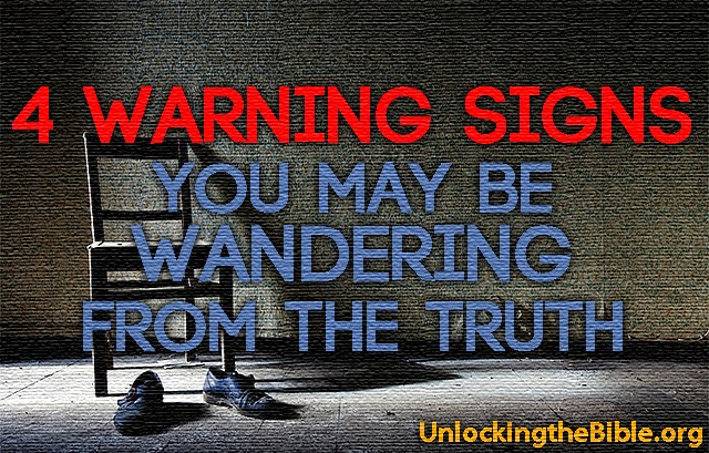 Blogging4Jesus 2013: TRANSFORMING TUESDAY: Warning Signs...