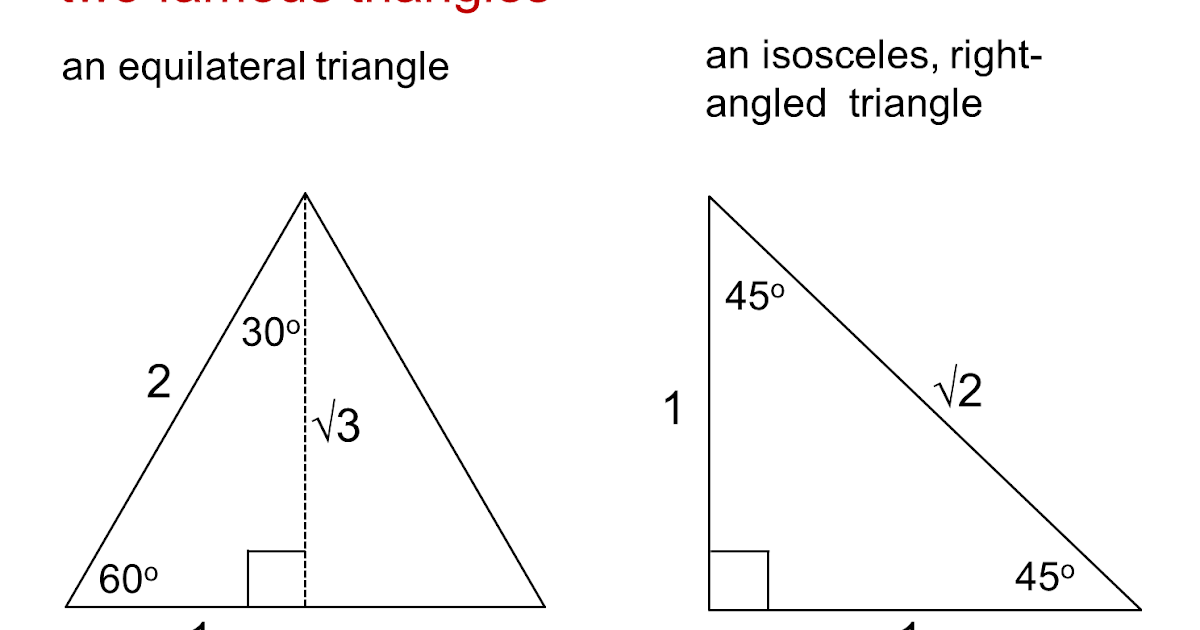 MEDIAN Don Steward mathematics teaching: exact trigonometric values