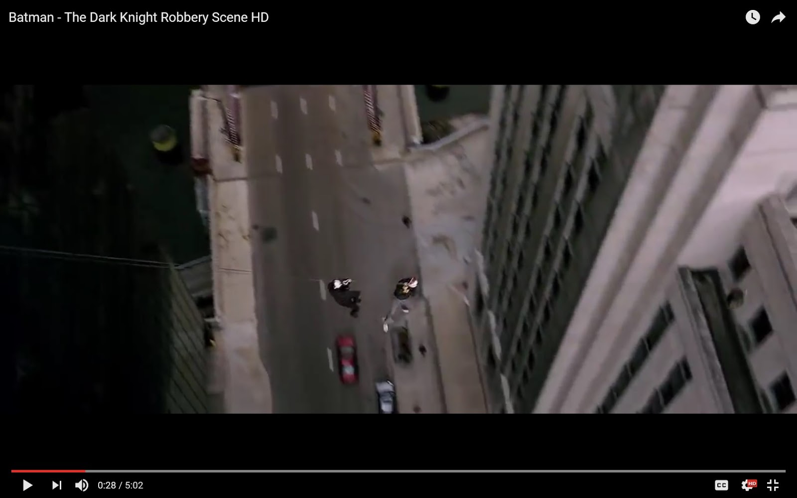 Kevin Hua G321: Dark Knight Opening Scene Analysis