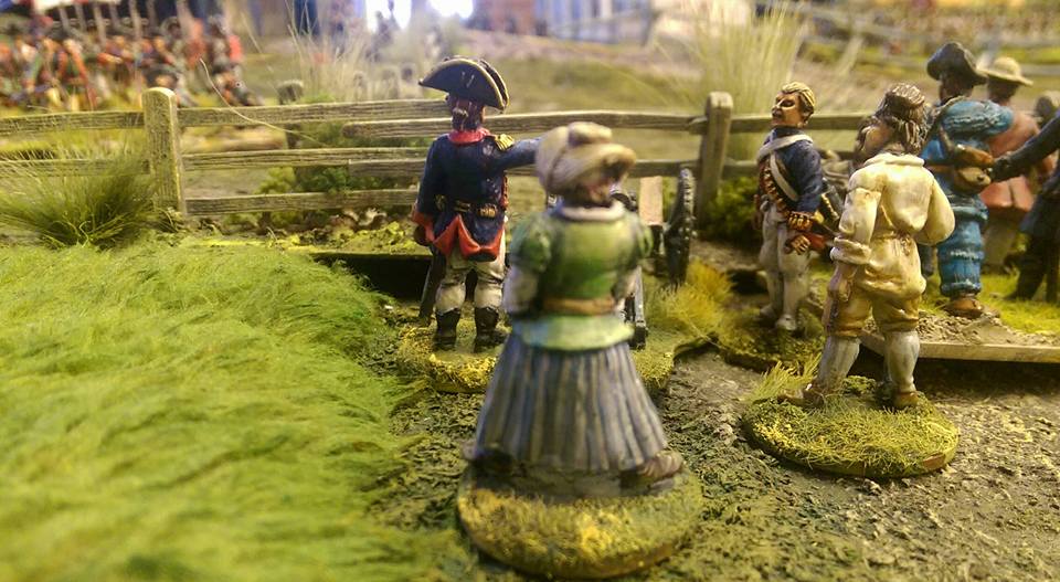 Flintlock and tomahawk: 40mm American War of Independence