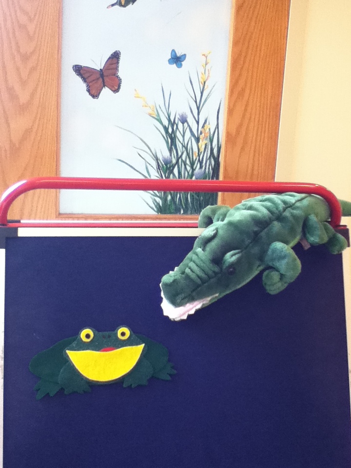 Storytime ABC's: Flannel Friday: The Wide-Mouthed BullFrog