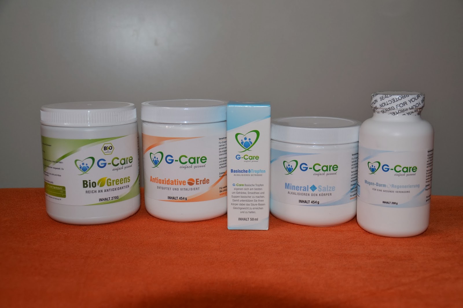 CUERPO - Personal Training Frankfurt: G-Care Nahrungsergänzungsmittel