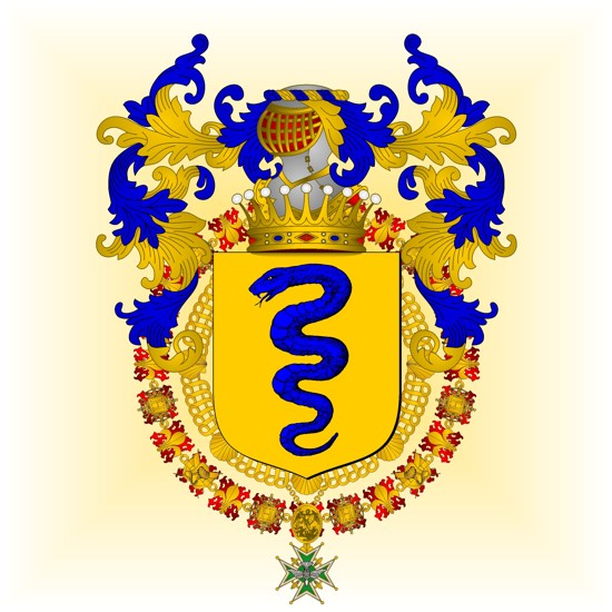 Armorial de l'Ordre du Saint-Esprit: Edouard François Colbert