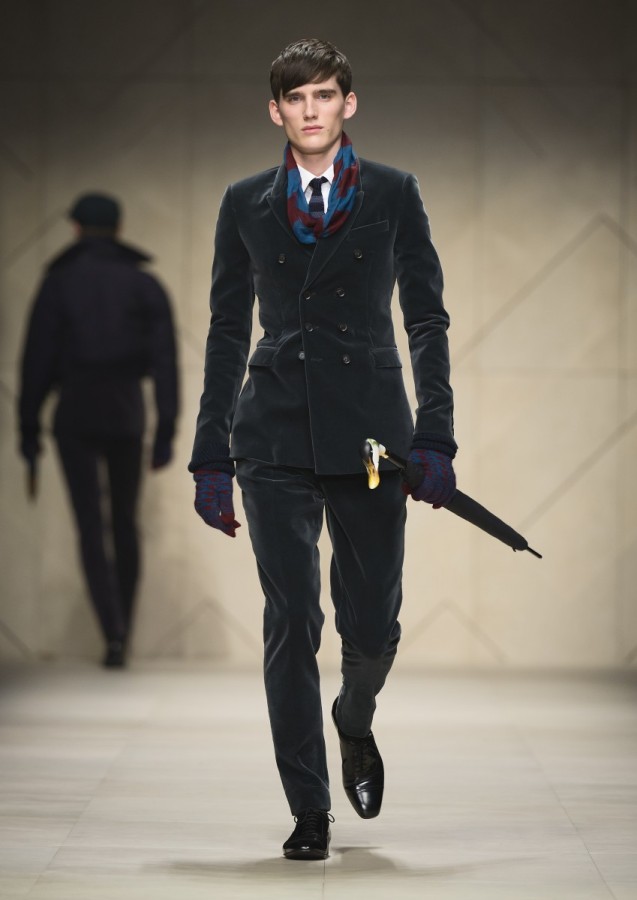 Wedding Style Guide Image Inspiration: A Burberry suit for your man....