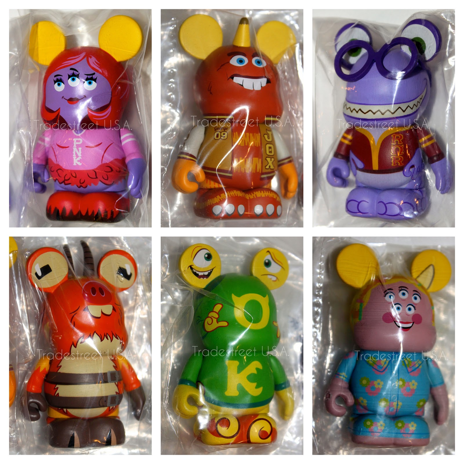 Preview Twelve Monsters University Vinylmation Toys - Updated | Pixar Post
