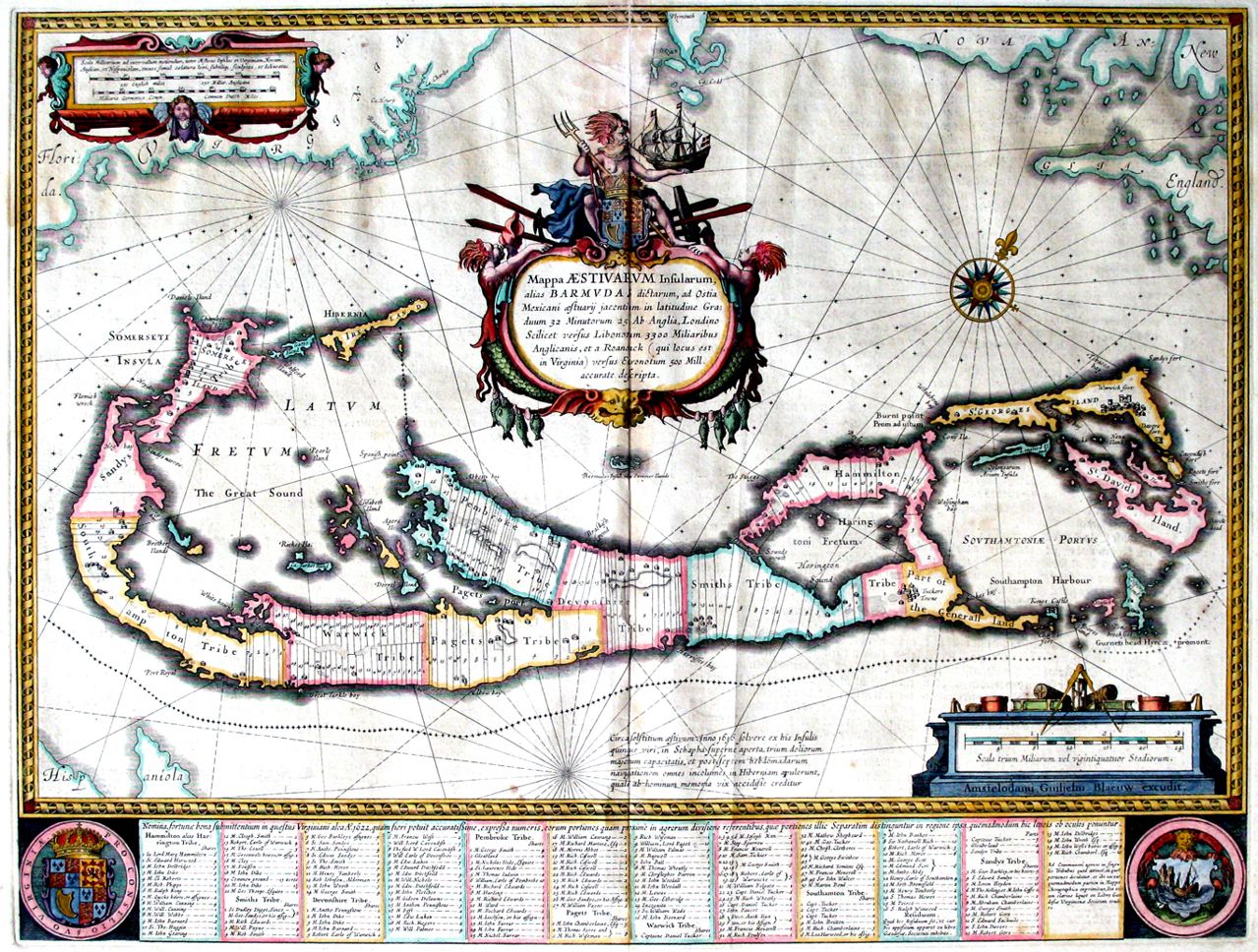 Bermuda: Old maps