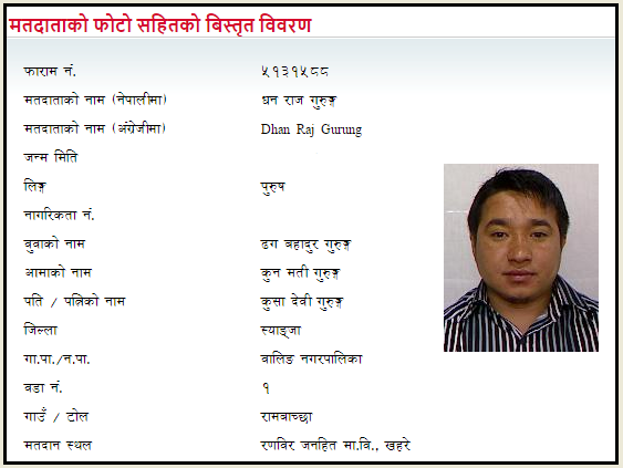 How To Check Your Name In Voter List | Voter List Of Nepal | Local ...