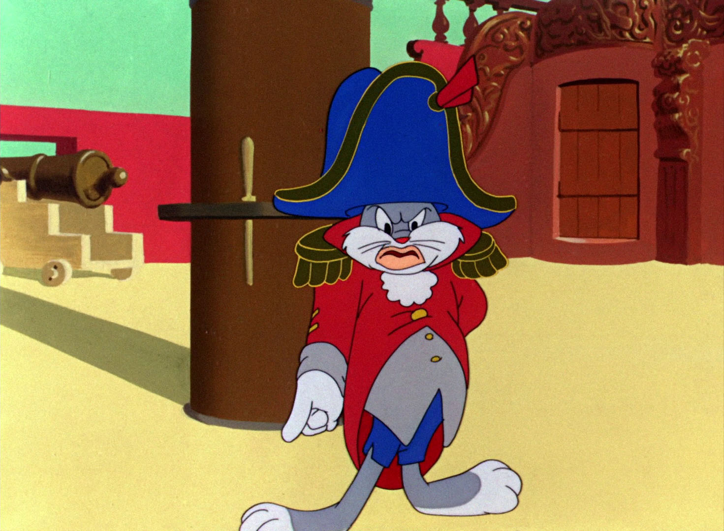 Bugs Bunny As Captain Bligh