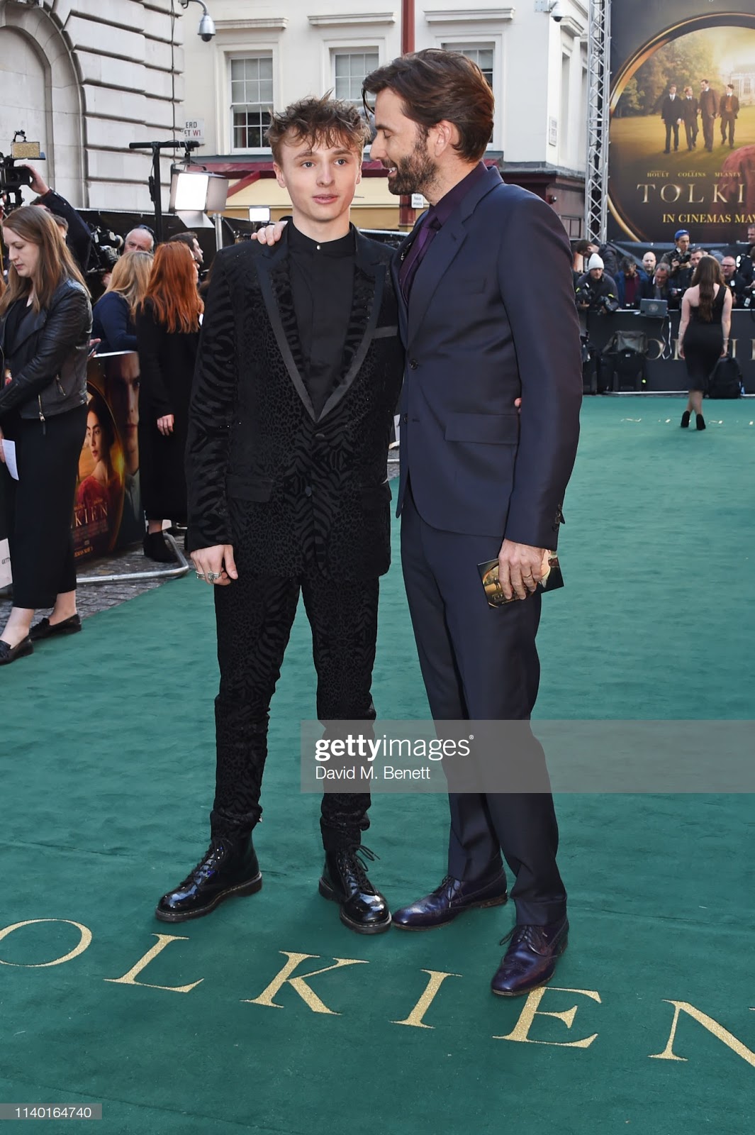 PHOTOS: David Tennant Supports His Son Ty At Tolkien Premiere