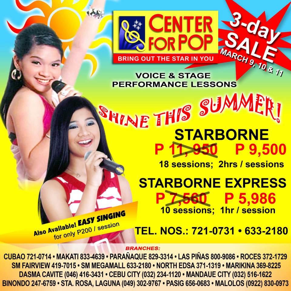 Manila Shopper: Summer 2013 Actvities / Workshops for Kids & Adults