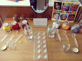 Wonders in Kindergarten: Our colour mixing journey: "We have skin ...