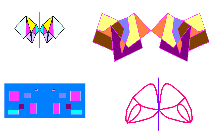 Moj@ m@tem@tyk@: Symetria - prace uczniów w programie Paint
