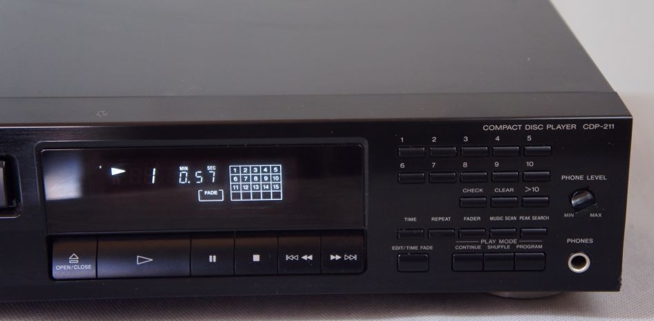 Sony CDP-211 - CD Player | AudioBaza