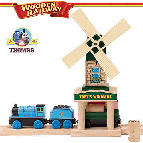 Steam Tram Toby's Windmill Thomas & Friends Wooden Railway Sets | Train ...