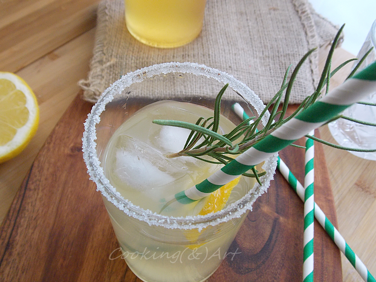 Σπιτική λεμονάδα / Homemade Lemonade - Cooking & Art by Marion