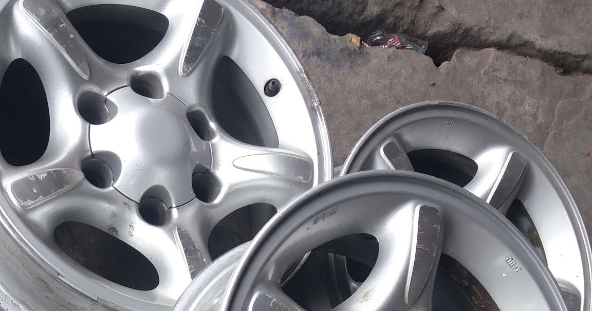 jual velg mobil surabaya: Velg oem Isuzu Panther Touring ring 15 pcd ...
