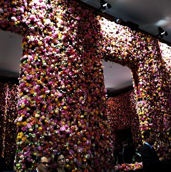 Mismatched Patterns: Dior Flowers