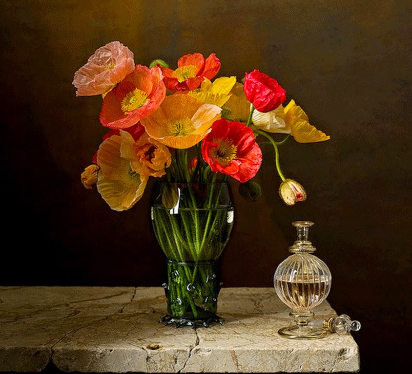 El arte es su máxima expresión : Imágenes de Oleos de Jarrones Con Flores