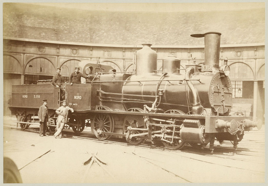 Rare Vintage Photos of French Northern Railway Locomotives from the ...