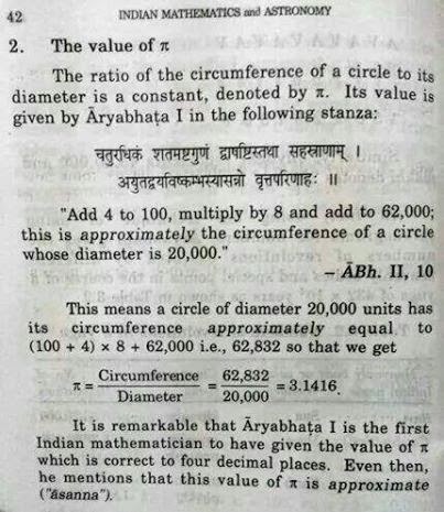 KALYAN GUPTA: Pi (a value of 3.141592657932…) was first calculated by ...