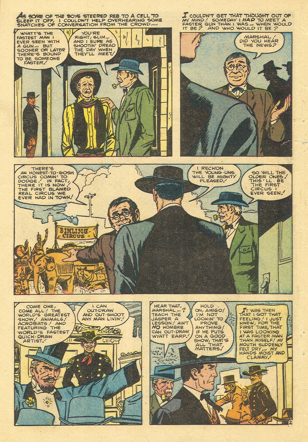 Read online Wyatt Earp comic - Issue #16