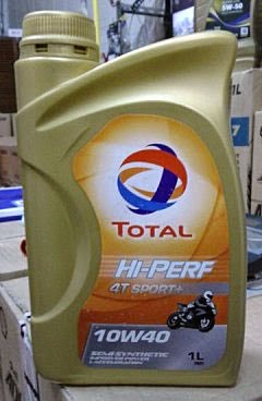 Review Oli Total Hi-Perf 10W40 Untuk Harian | Spek Motor