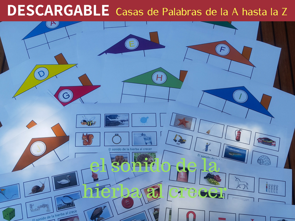 Casas de palabras de la A a la Z - El Sonido de la hierba al crecer