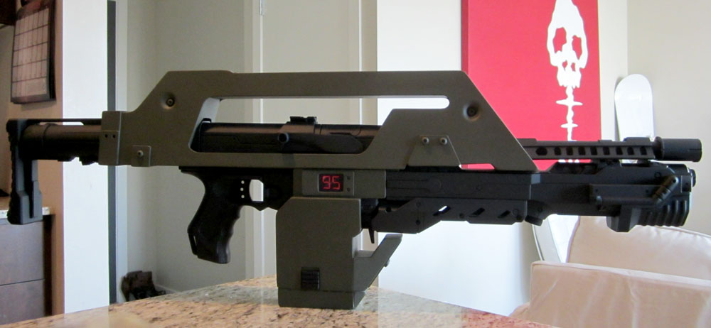 JIMSMASH ! ! !: CUSTOM NERF M41A PULSE RIFLE