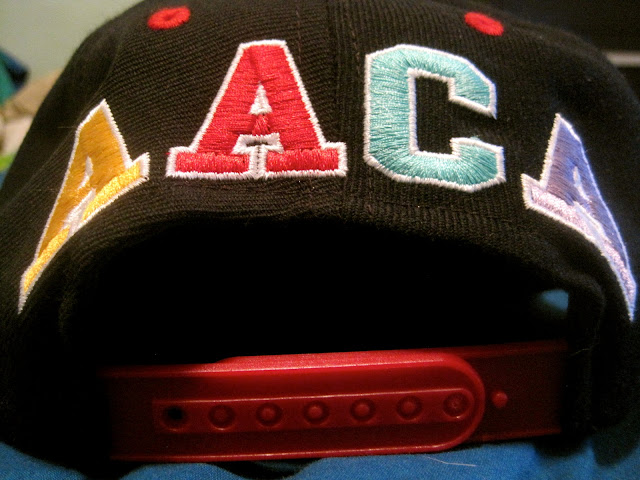 DON D WORLD: African American College Alliance 1991 Snapback hat