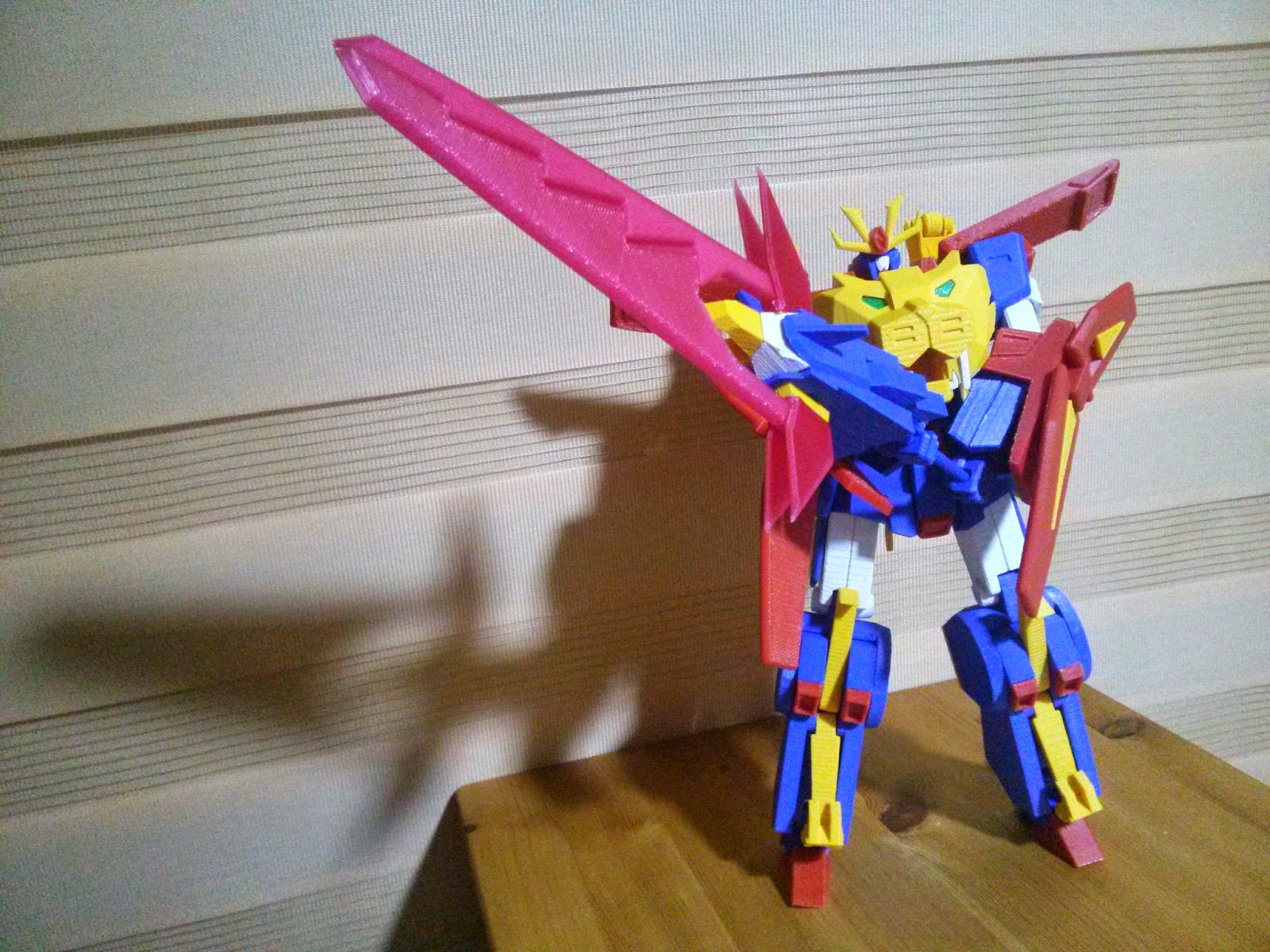 3D Printed Gundam Tryon 3