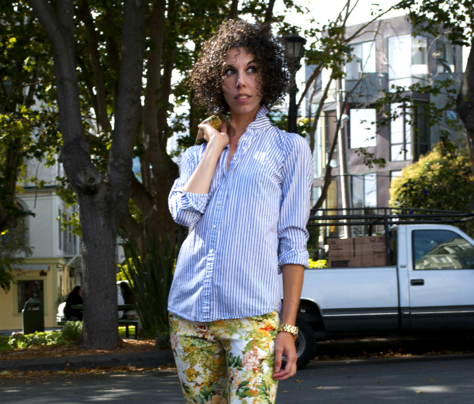 TALL COTTON: Flower Power Suit