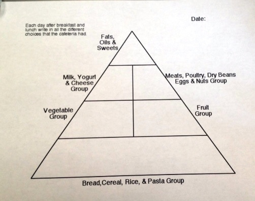 Hands-On Activities: Food Pyramid, Maya Angelou and Advertising