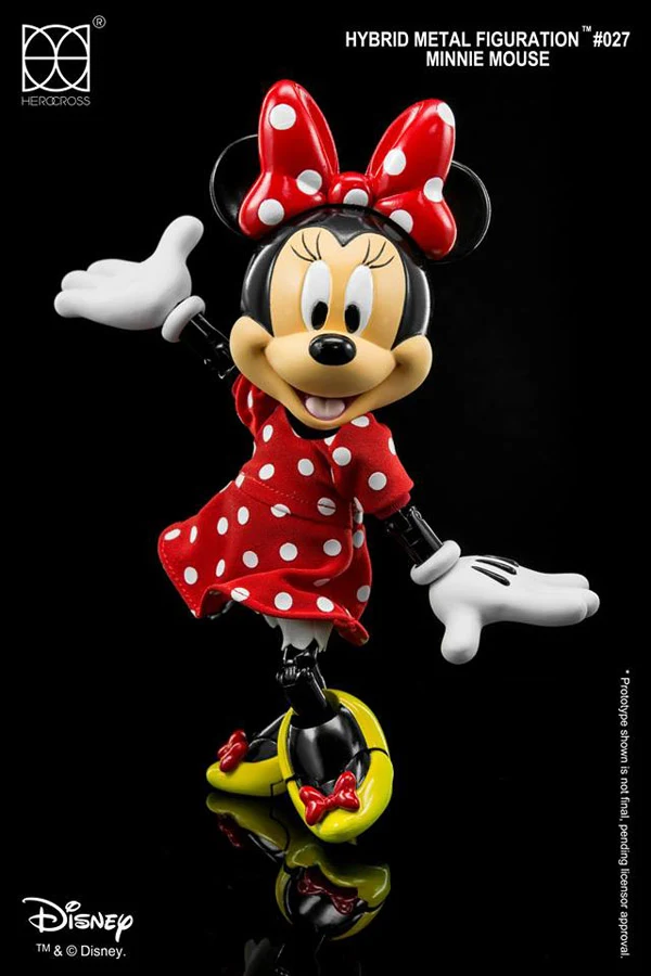 Walt Disney - Minnie Mouse Hybrid Metal Figuration #027 (HEROCROSS)