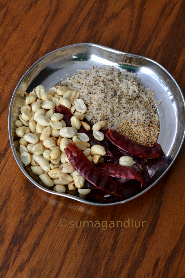 Veggie Platter: Peanut Rice