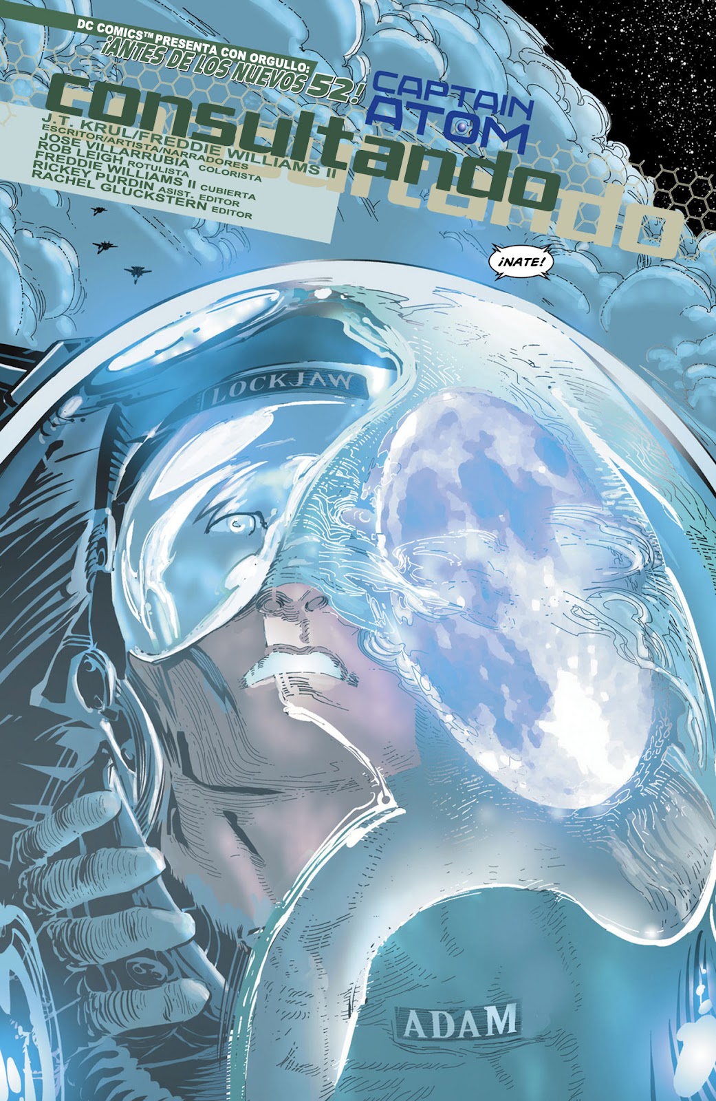 COMIC BOOK FAN AND LOVER: CAPITÁN ATOM: CONSULTANDO (NEW 52 MES CERO ...