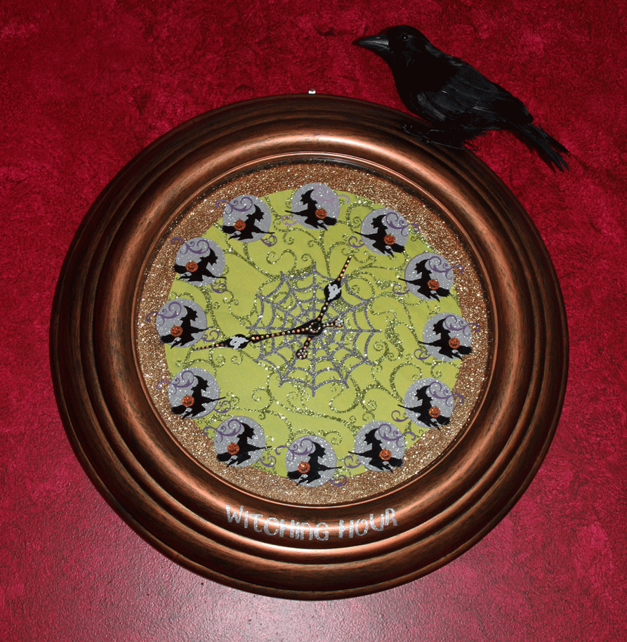 Croatian Crafter: Witching Hour Clock